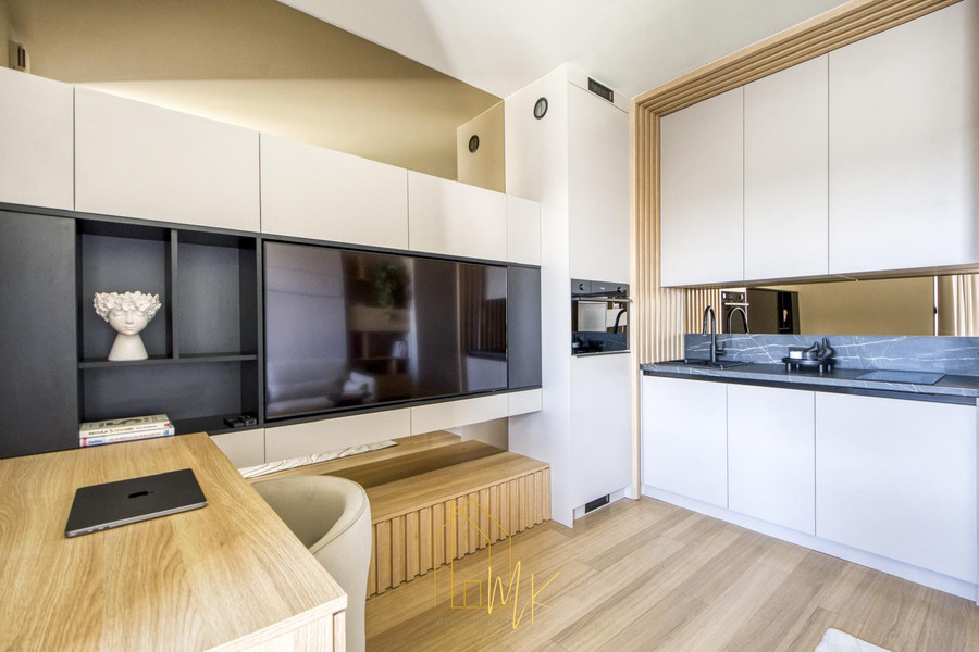 Nowoczesna kawalerka dla wymagających/balkon/ klima | Gratka.pl