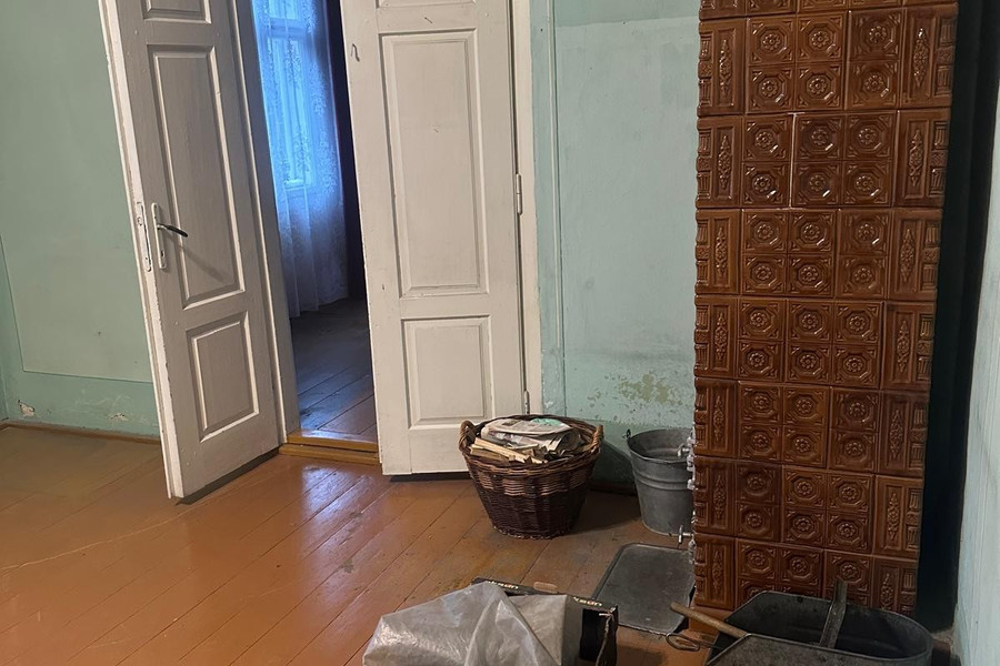 Dom drewniany dwupiętrowy z budynkiem gospodarczym/garażem w Rudniku ...